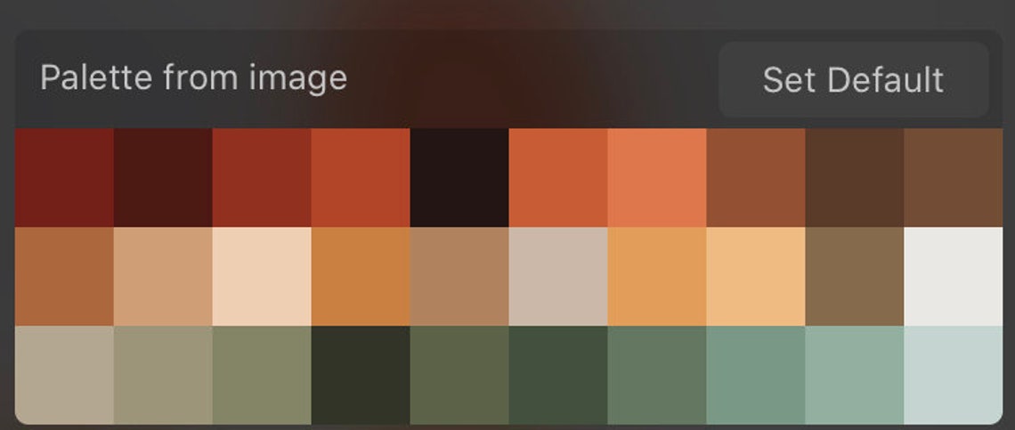 Sunday Brunch 30 Colors Procreate Color Palette or IG | Etsy