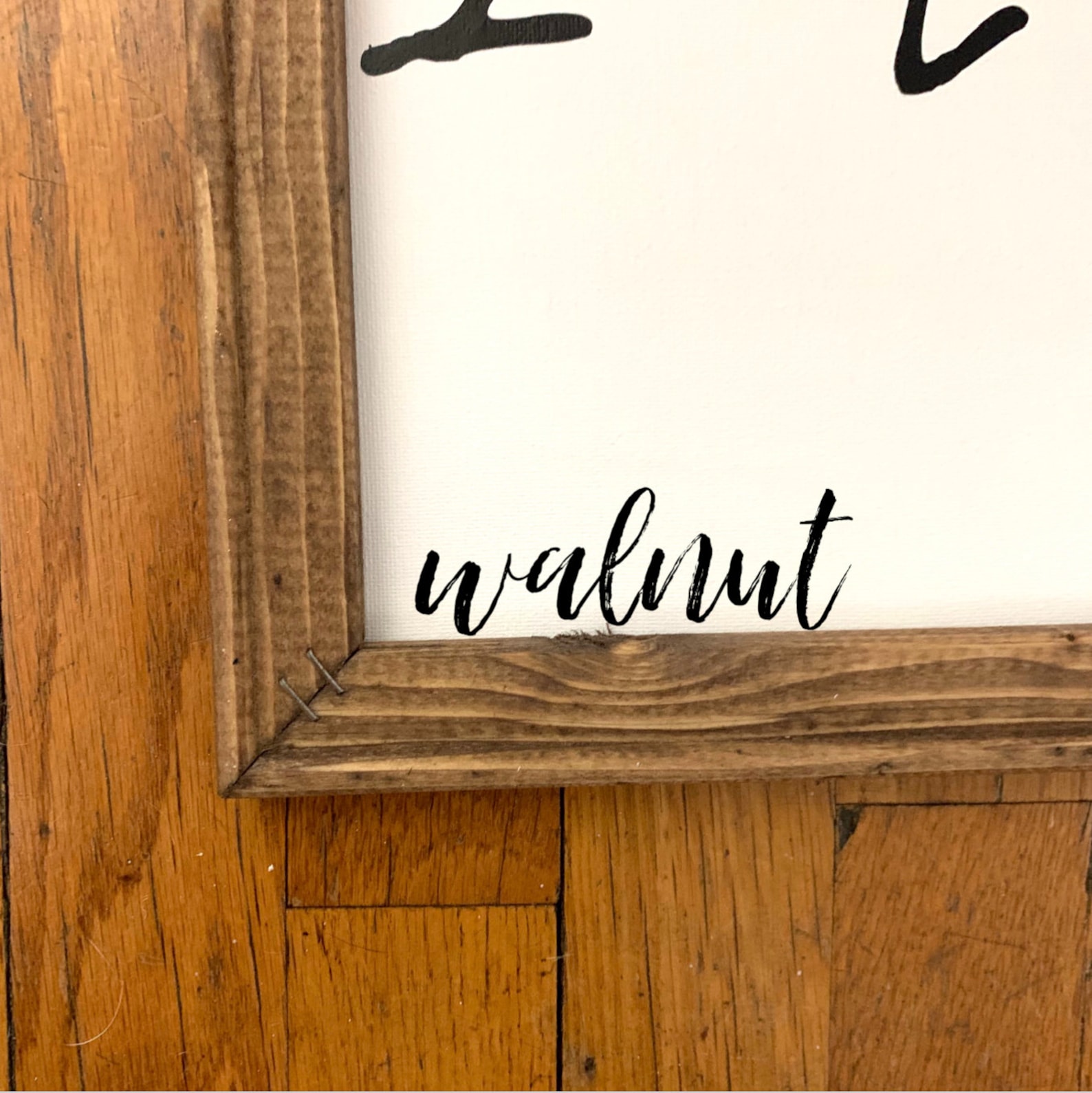 Custom Handwriting Sign Canvas - Etsy