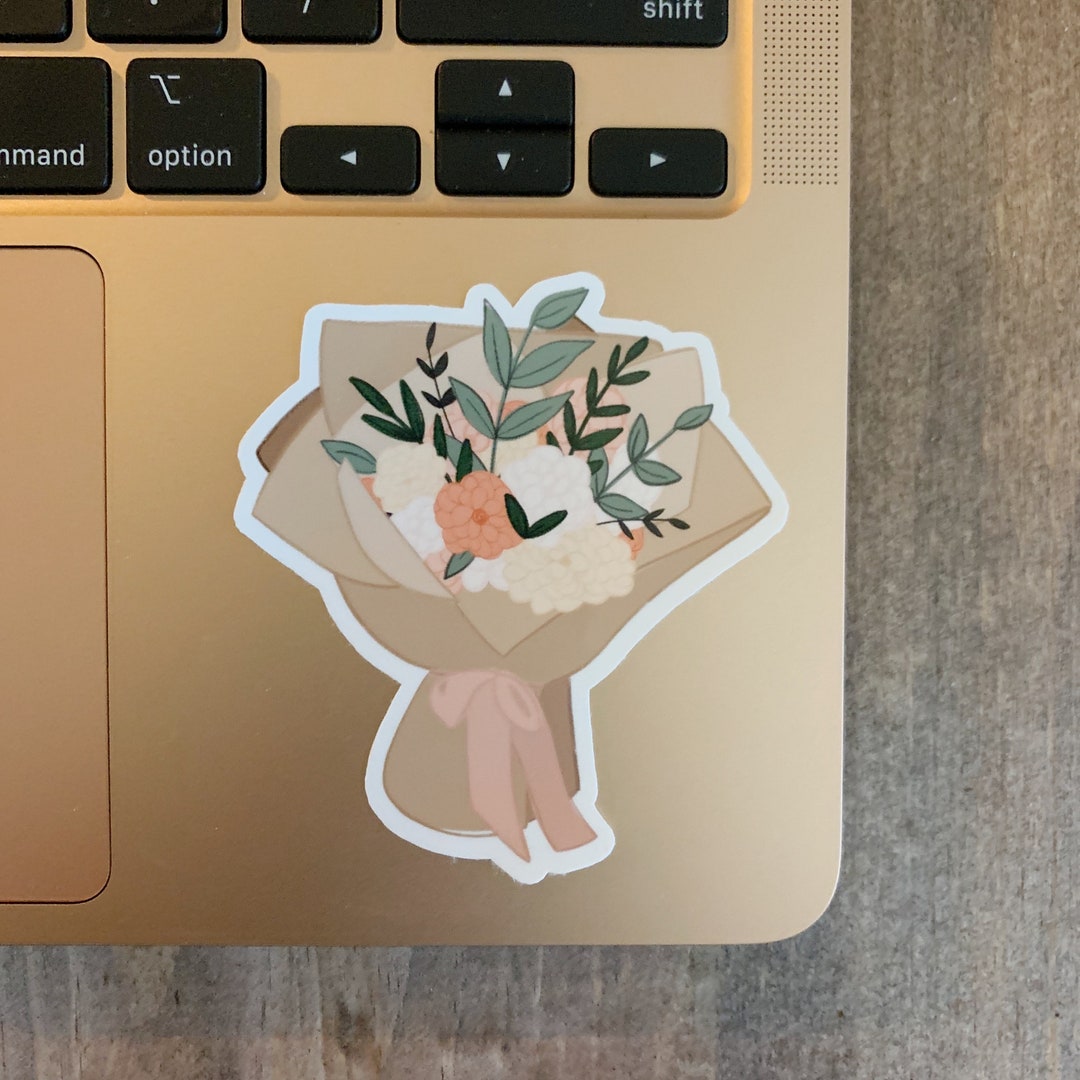 Paper Floral Bouquet | Sticker - Etsy