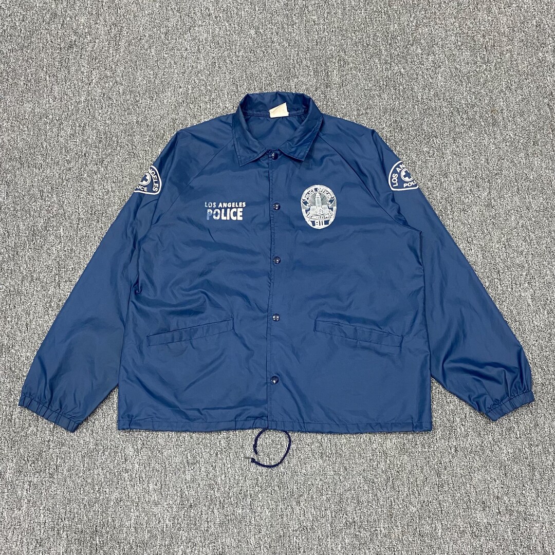 Los Angeles Coach Jacket Vintage Los Angeles Police Department Made in ...