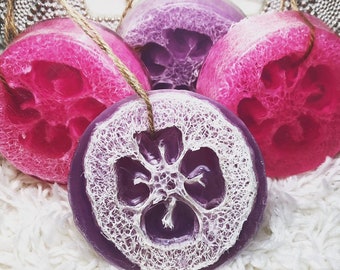 Loofah soap | Etsy