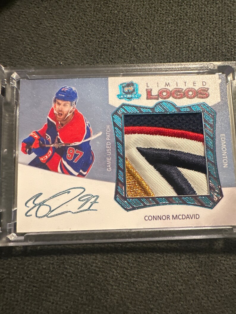Custom Made Connor Mcdavid Novelty Art Card - Etsy