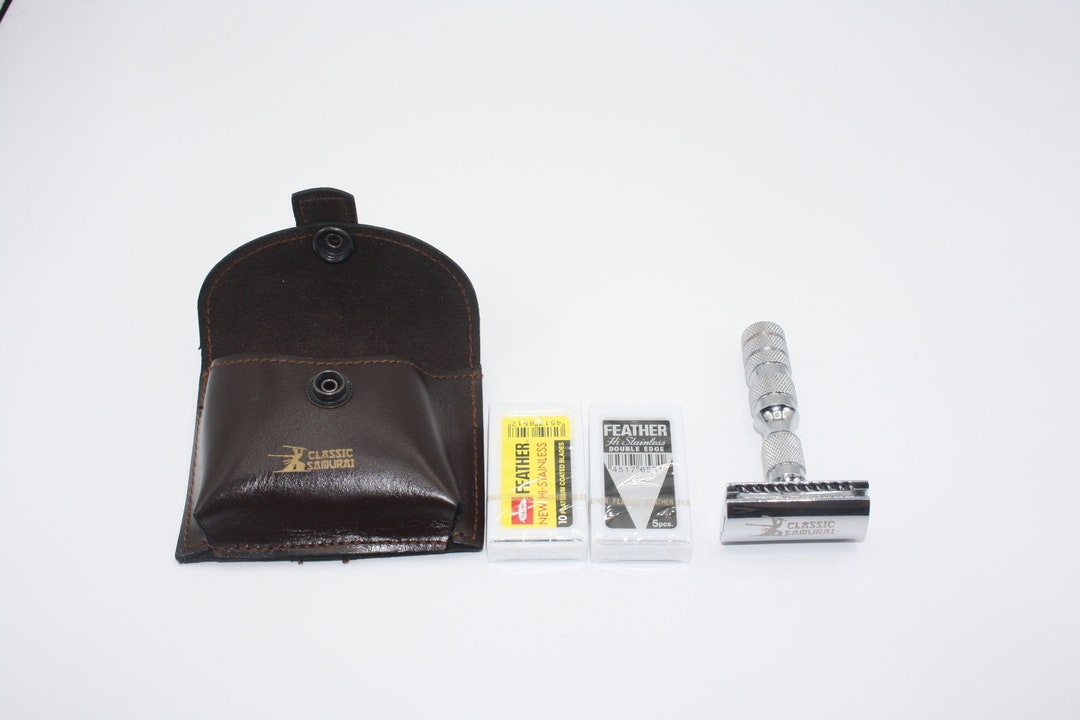 Classic Samurai Travel Set Double Edge Safety Razor With Genuine ...