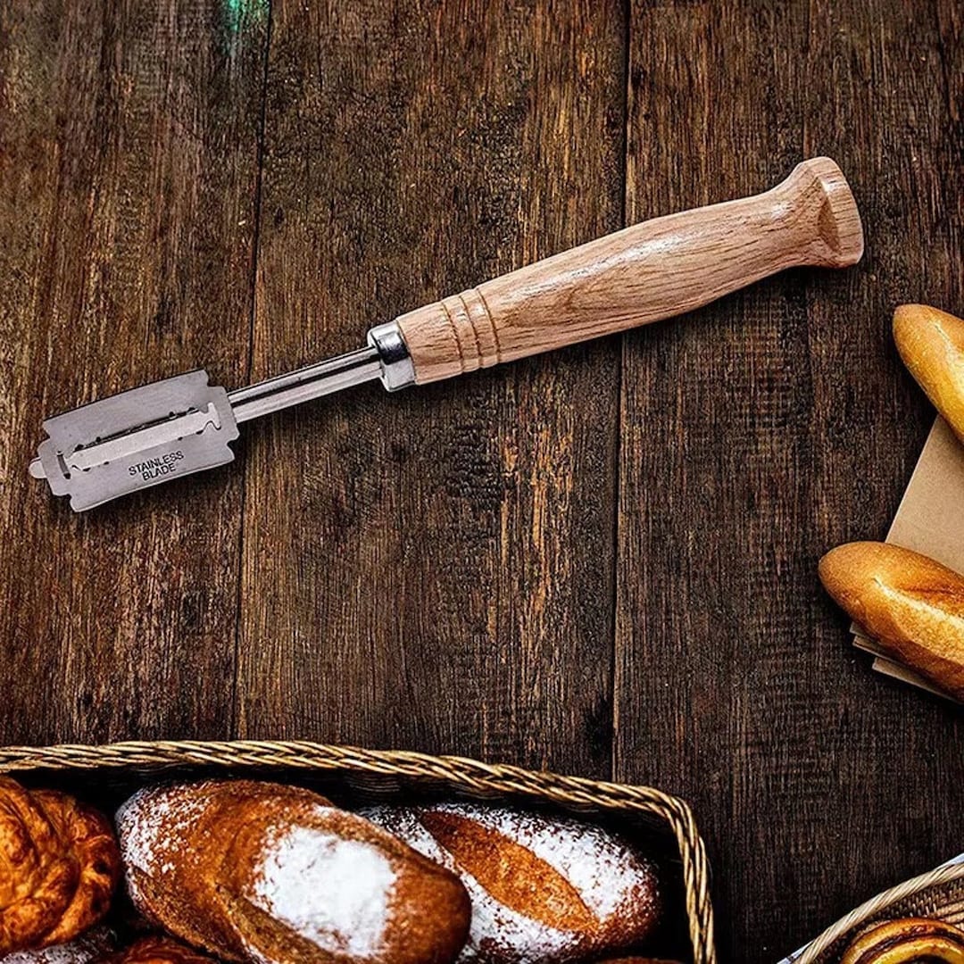 Baker's Bread Lame Dough Scoring Knife Tool Slashing Razor Blade ...