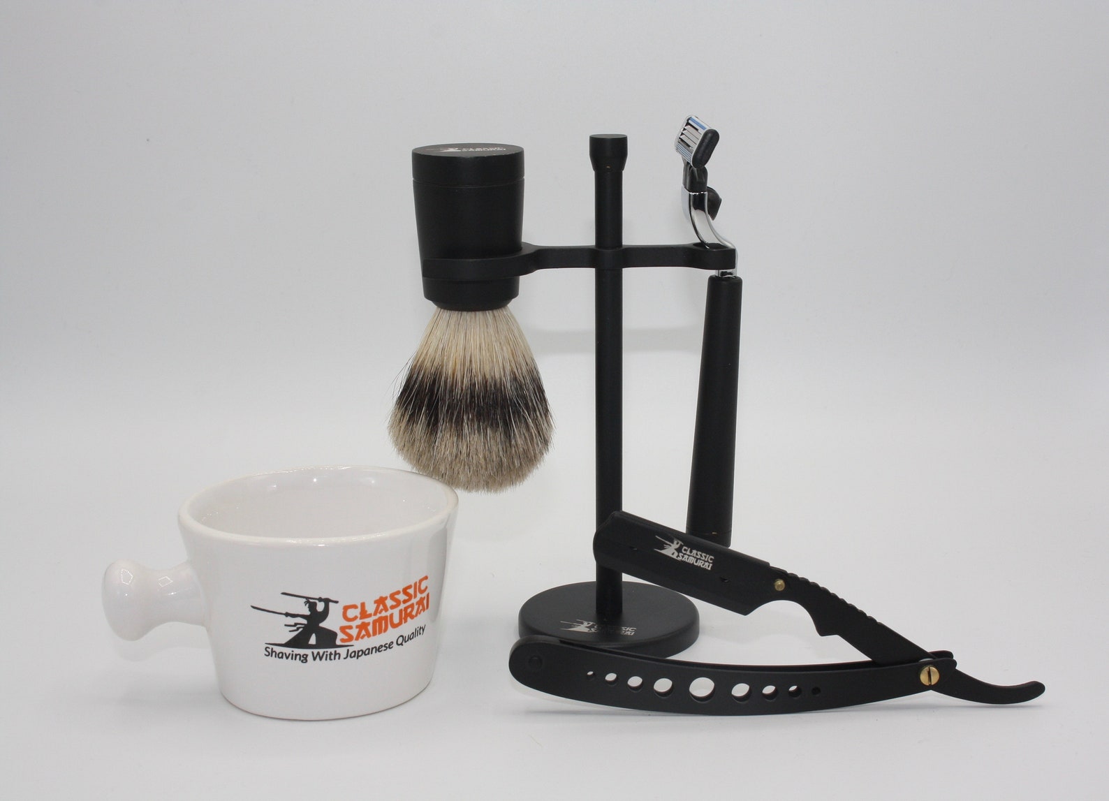 Classic Samurai Multipurpose Shaving Set - Etsy Hong Kong