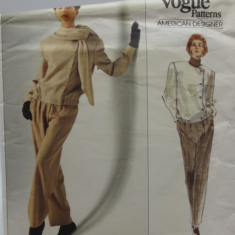 Vogue Pants Pattern - Etsy