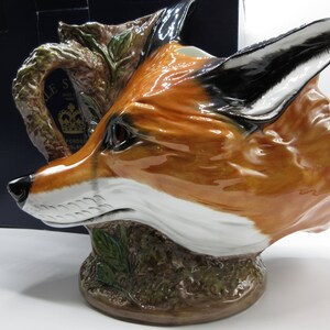 Fox Pitcher With Horse Retired by Royal Stratford Stirrup Cup - Etsy