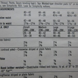 Simplicity Plus Size Easy Pants Skirt and Knit Top All Sizes 18W to 32W Bust 40 to 54 Inches ...