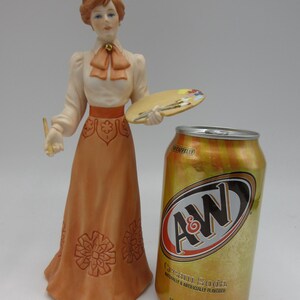 The Artist Collectible Gibson Girl Figurine by Hamilton Collection 8.25 ...