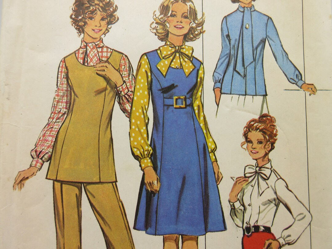 Simplicity Jumper or Tunic, Pants and Blouse Pattern Bust 42 Inch Uncut ...
