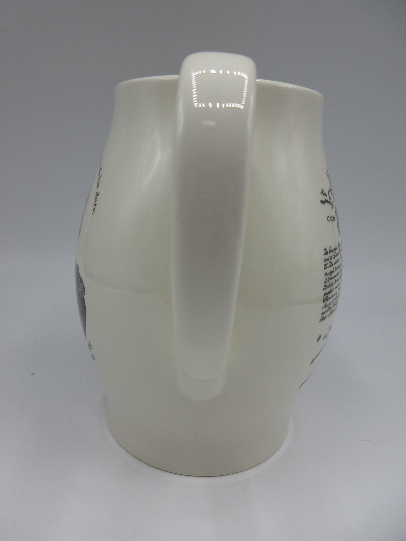 Wedgwood Pitcher Creamware American Heritage Admiral Lord Nelson Museum ...