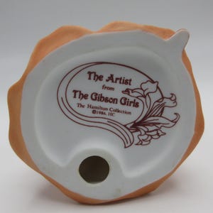 The Artist Collectible Gibson Girl Figurine by Hamilton Collection 8.25 ...