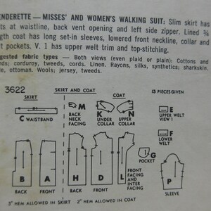 Simplicity 3/4 Length Coat and Slim Skirt Size 16 Bust 36 Inches ...