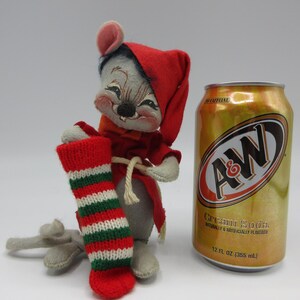 Annalee Christmas Stocking Mouse Made 1988 From 1965 Design Annalee ...