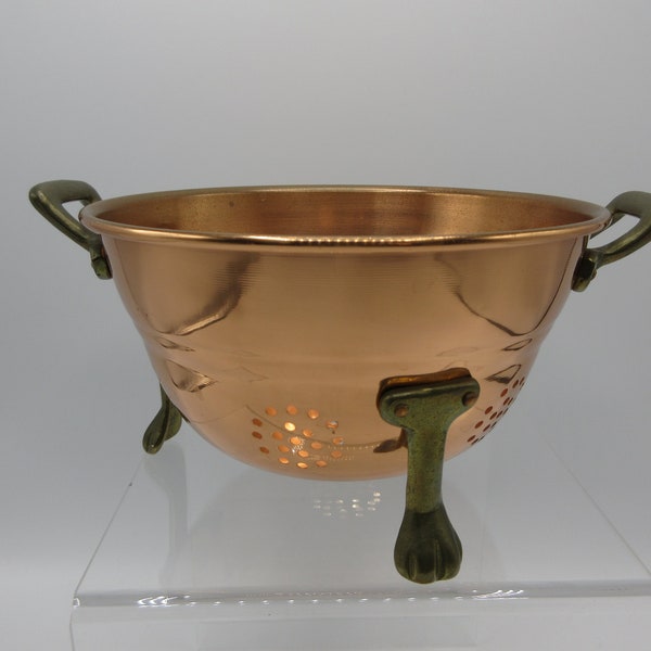 Copper Colander - Etsy