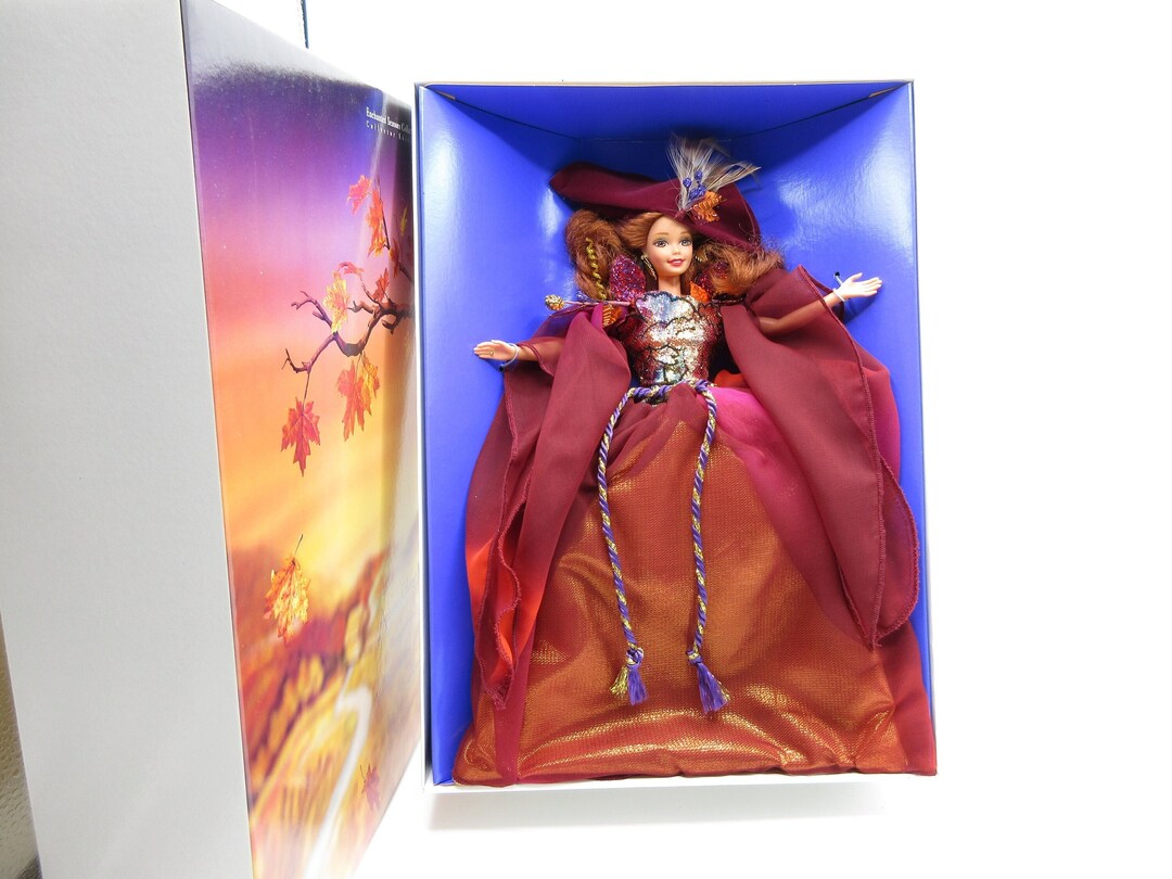 NRFB Barbie Enchanted Seasons Autumn Glory Limited Ed Collectible ...