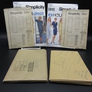 Simplicity 2 Hour Dress Pattern Uncut Factory Folded Sizes XS to M, or ...