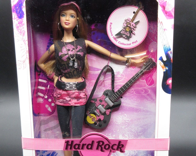 Barbie Hard Rock Barbie NRFB Pink Label Barbie Doll Collectible Barbie ...