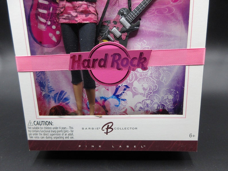 Barbie Hard Rock Barbie NRFB Pink Label Barbie Doll - Etsy