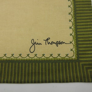 Jim Thompson Set of 4 Thai Silk Exotic Floral Napkins Tropical Orchids ...