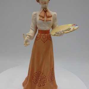 The Artist Collectible Gibson Girl Figurine by Hamilton Collection 8.25 ...