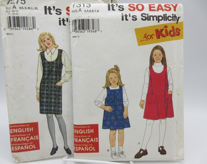 Simplicity Uncut Casual Country Style Jacket Pattern Sizes L and XL ...