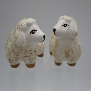 Sheep Salt and Pepper Petite Set Vintage Gift Condition Ceramic - Etsy