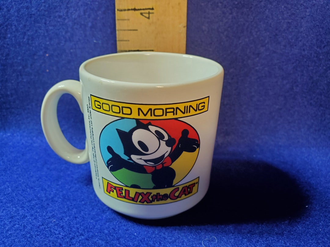 1960 Felix the Cat Cartoon Character Coffee Tea Mug Kinnerton ...