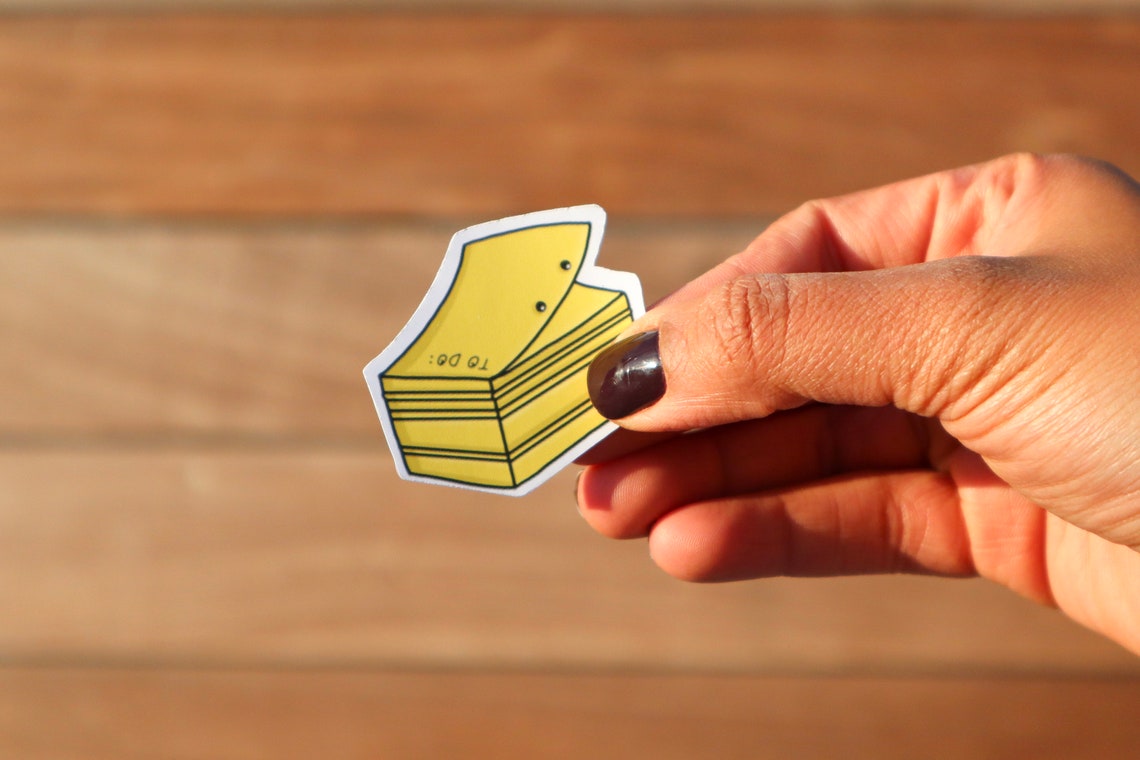 Cute 'desk Essentials' Sticker Pack Vinyl | Etsy