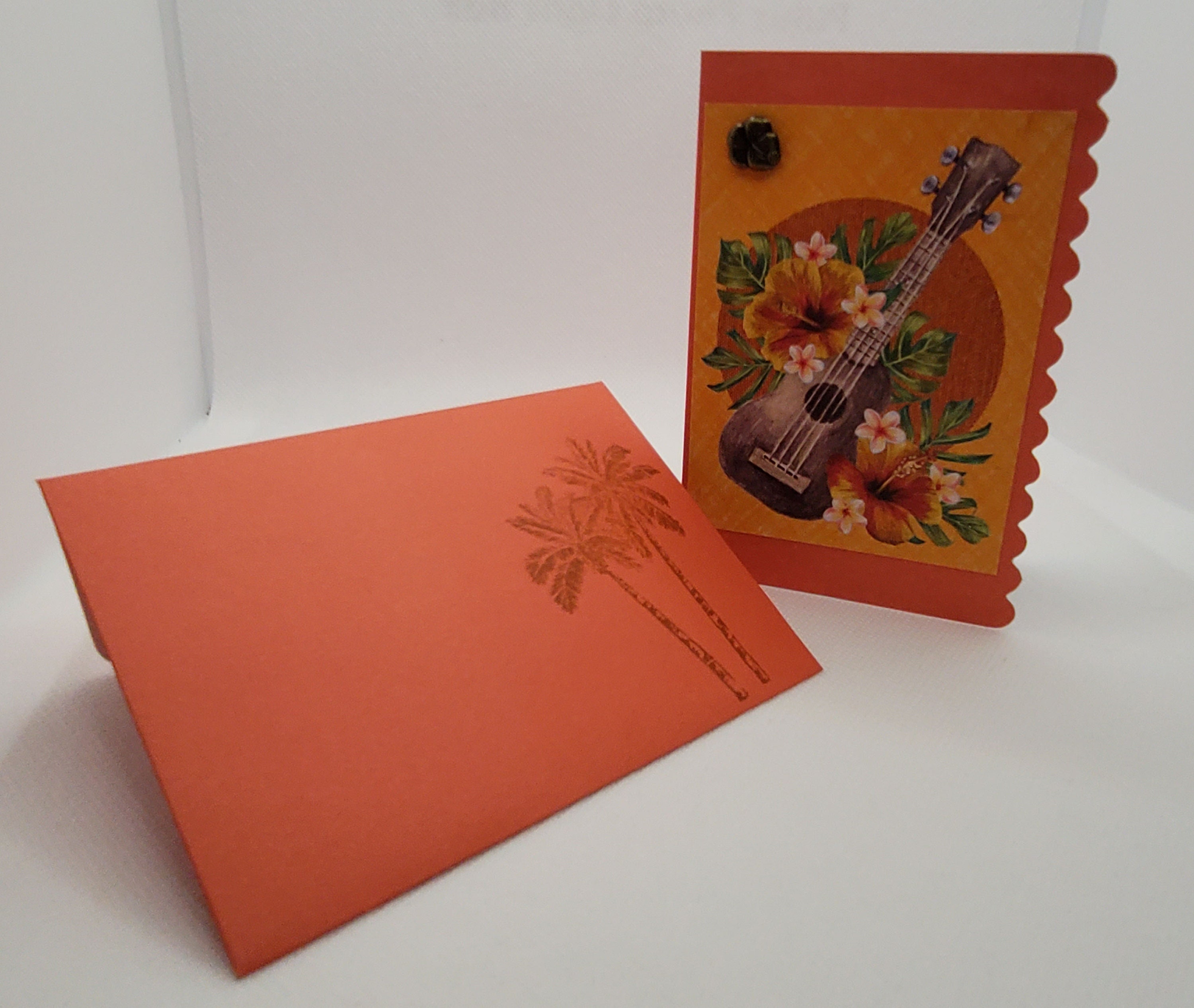 Handmade Hawaiian Tropical Card - Etsy