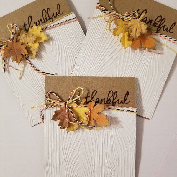 Thankful Card - Etsy