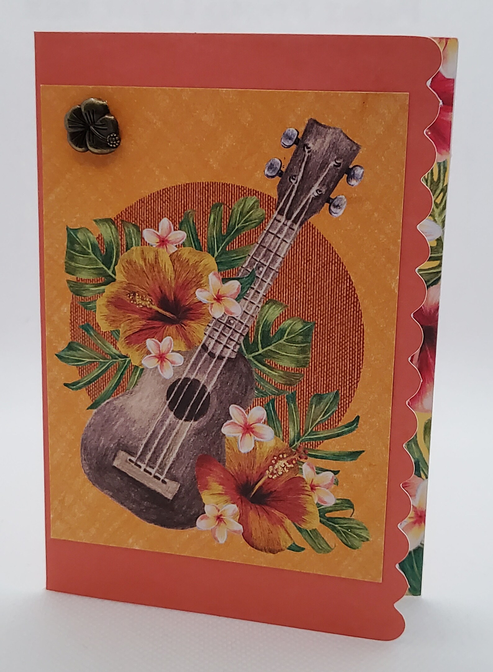 Handmade Hawaiian Tropical Card - Etsy