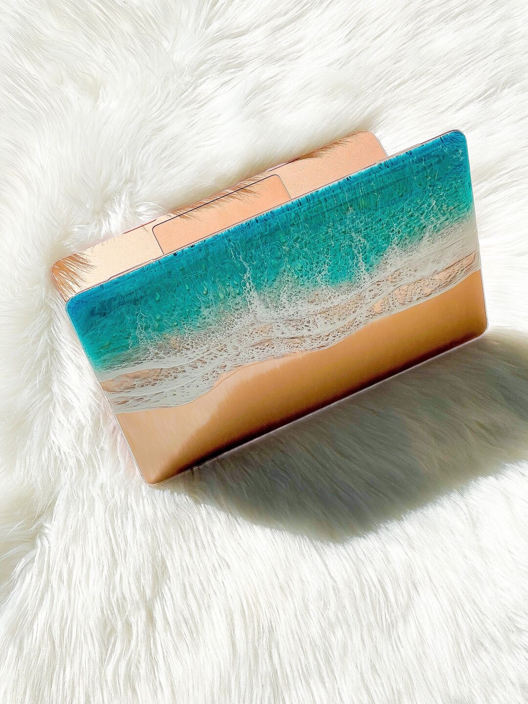 Custom Mac Book Air 13 Hard Case Ocean Art Custom Laptop Case Cover ...