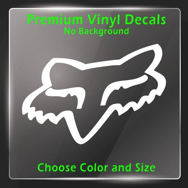 Pink Fox Racing Sticker - Etsy