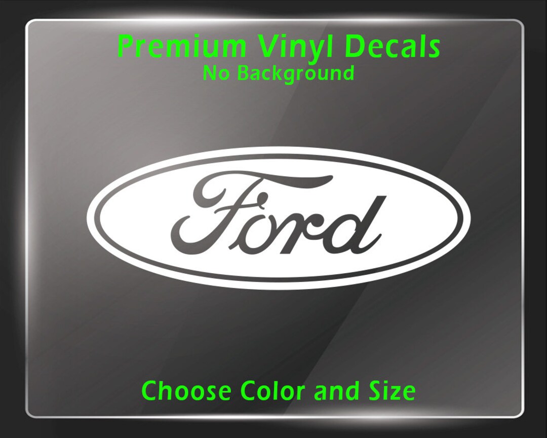 Ford Decal V1 Ford Oval Decal Ford Sticker Ford Oval - Etsy