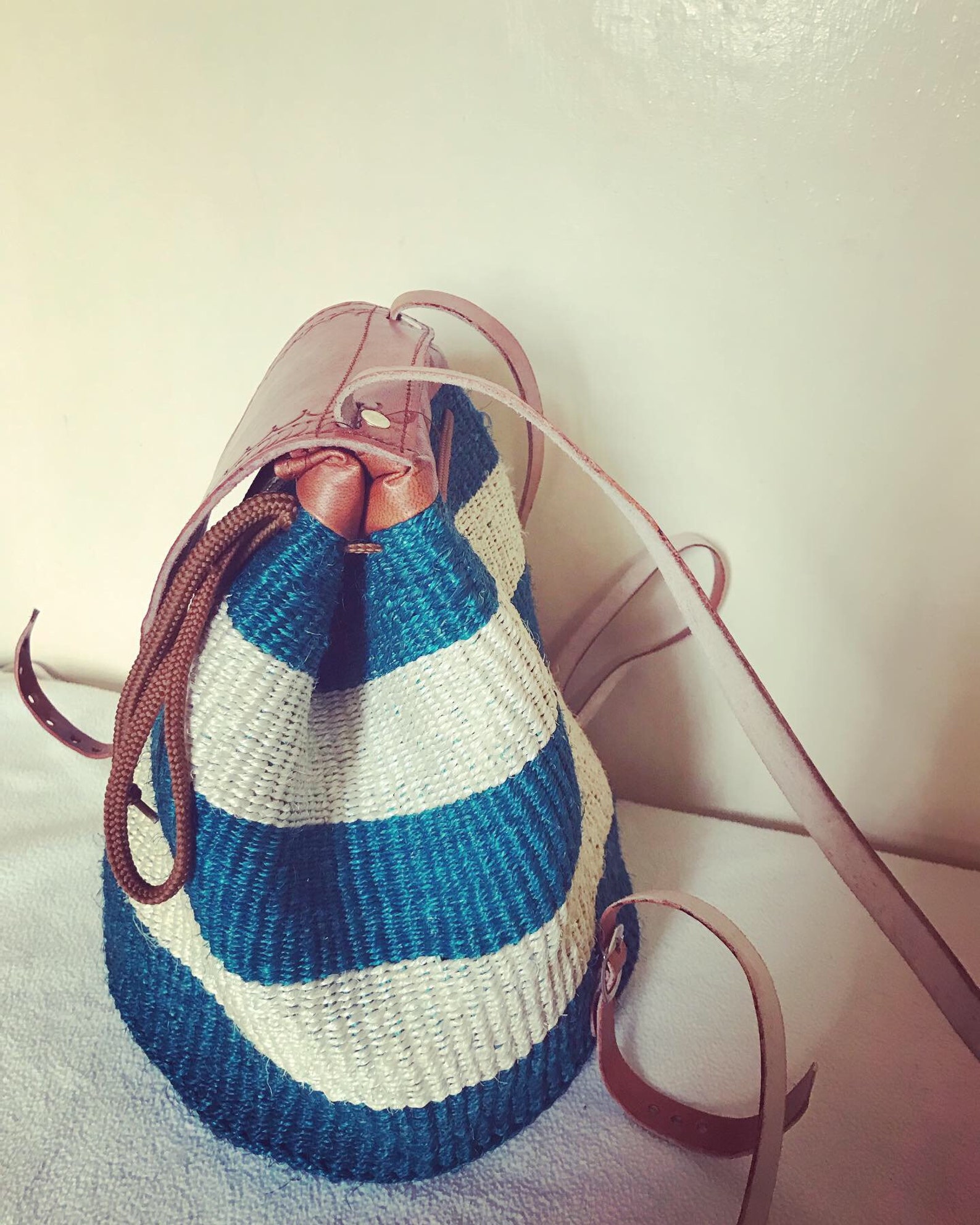 Kiondo/sisal Backpack/backpack/african Bags/racksack | Etsy
