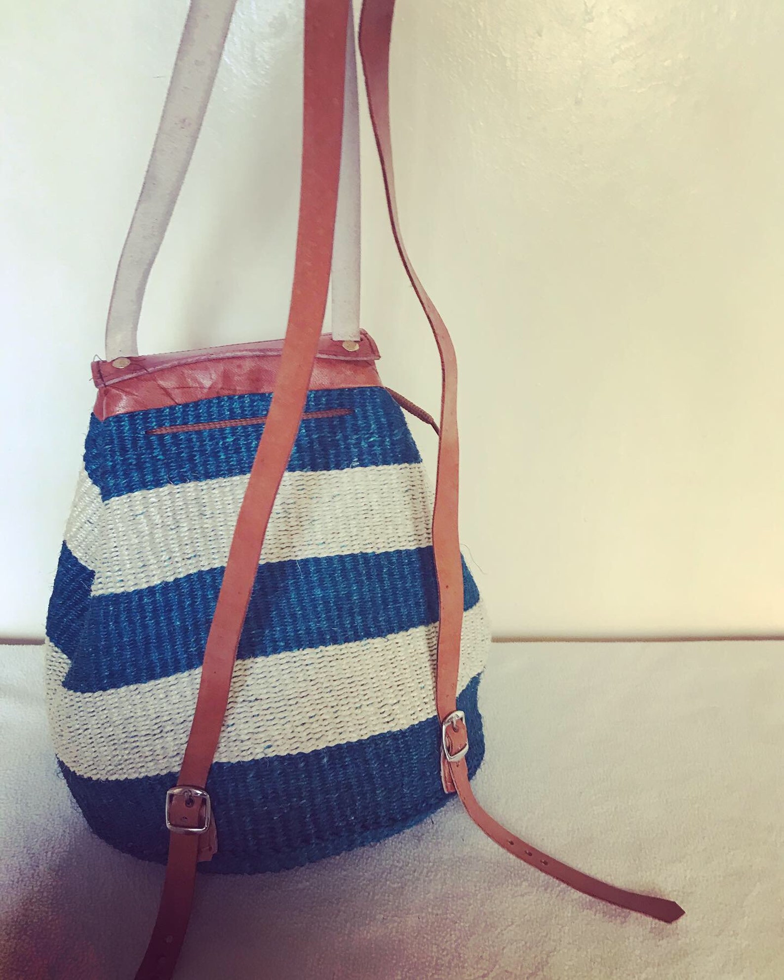 Kiondo/sisal Backpack/backpack/african Bags/racksack | Etsy