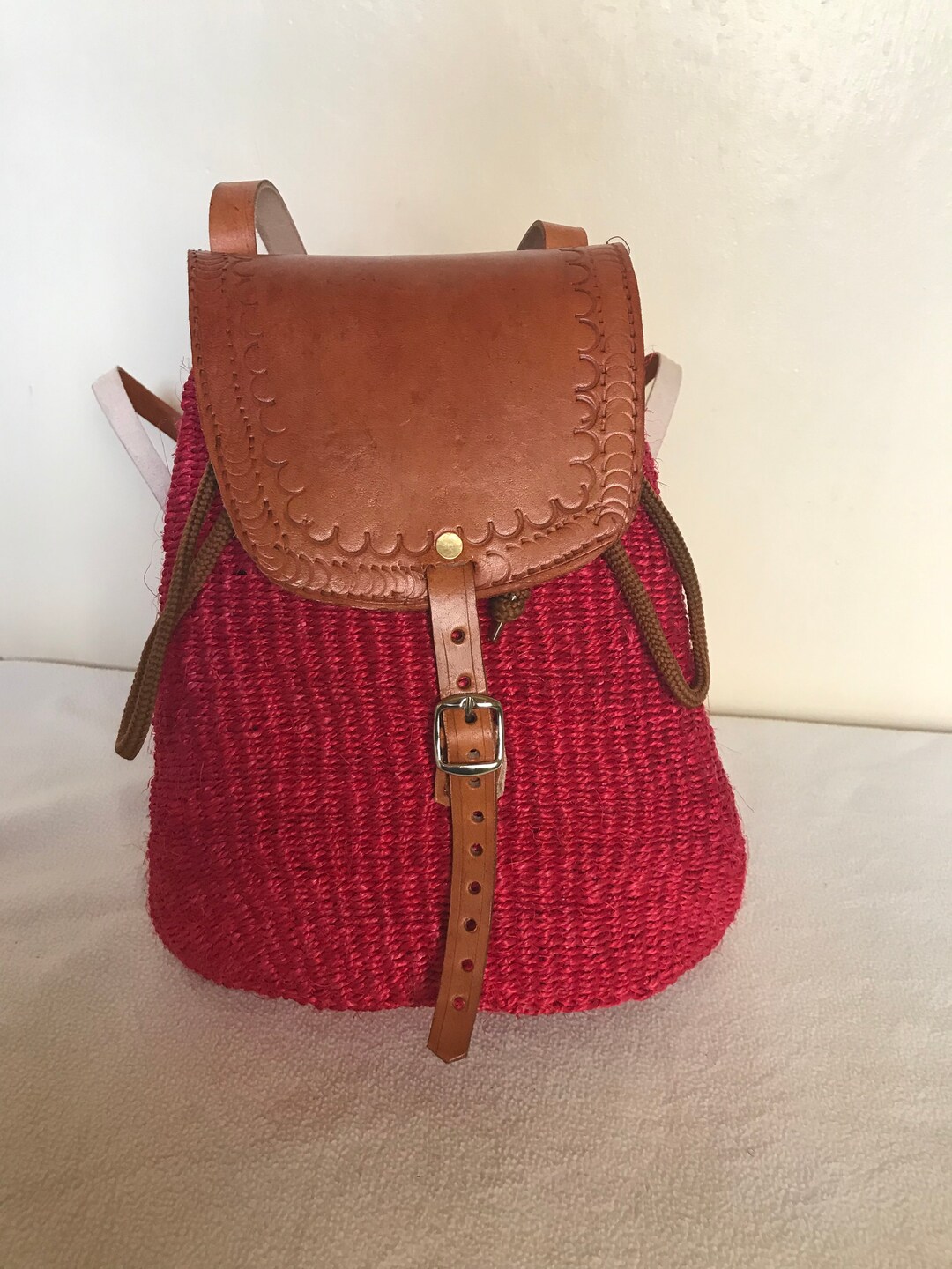 Sisal Backpack/racksac/african Backpack/backpacks - Etsy