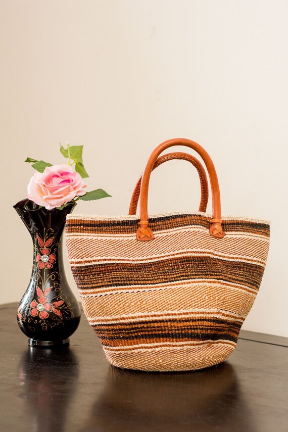 Handwoven Basket Traditional Fine Weave Basket Kiondo - Etsy