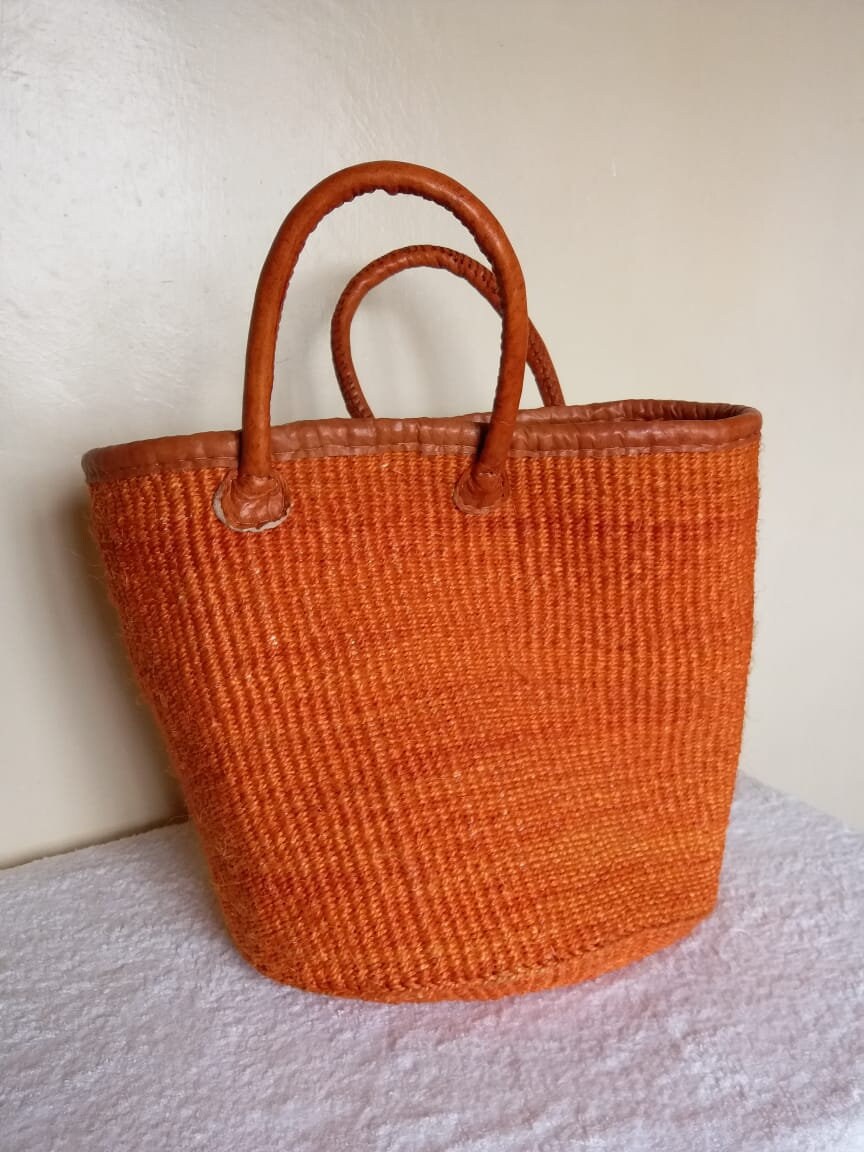 Sisal basket/kiondo basket/sisal tote basket/handwoven baskets | Etsy