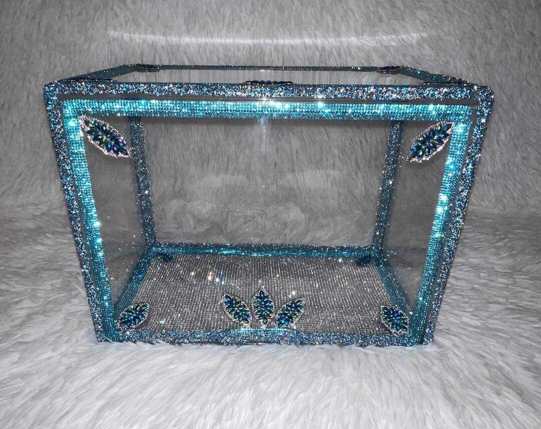 BLUE CRYSTAL BOX - Etsy