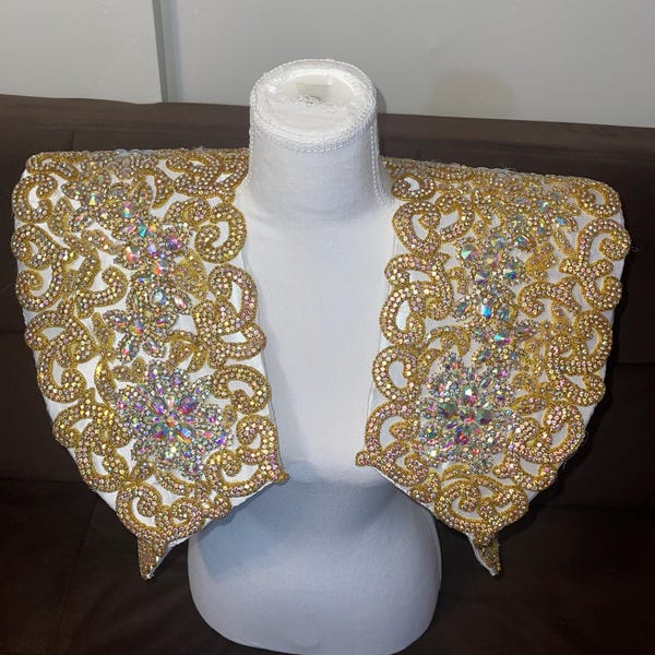 Gold Vest - Etsy