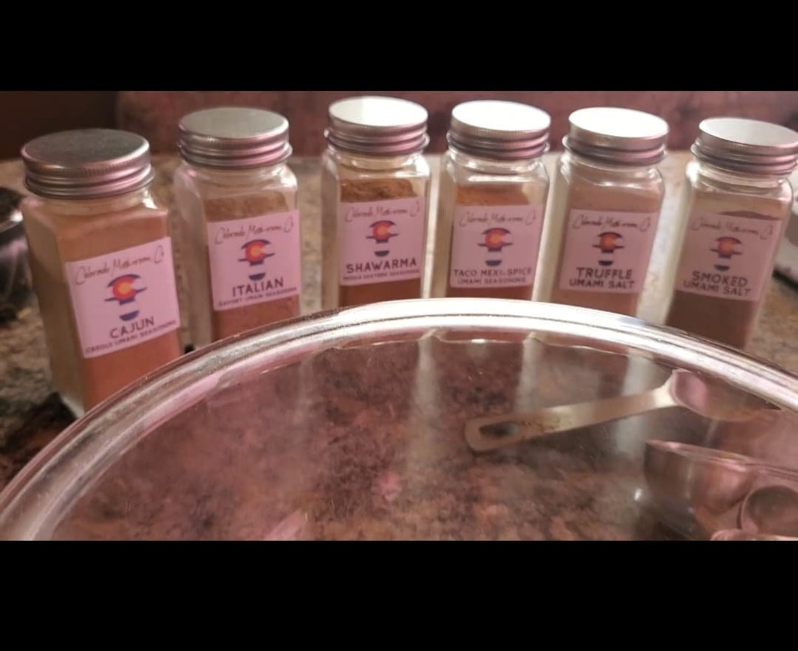 Shiitake Umami Salt Mushroom Salt/seasoning Colorado - Etsy