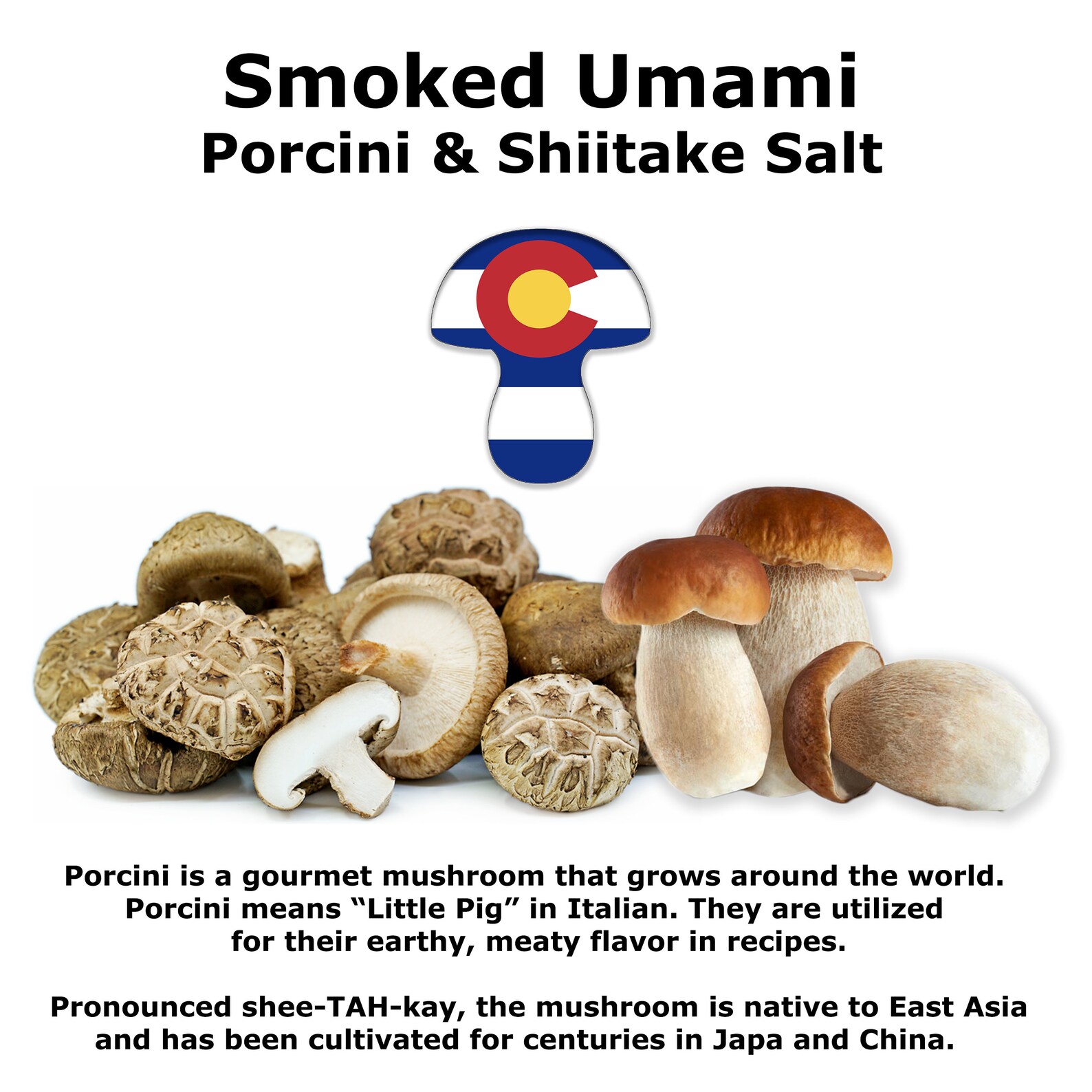 Smoked Umami Salt Mushroom Salt/seasoning Colorado - Etsy