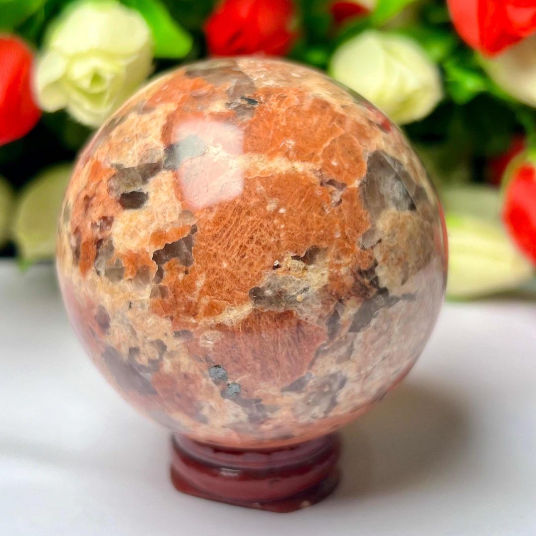 Rosophia Azeztulite Altar Stone Cool Reddish Colored 339 Gram Sphere ...