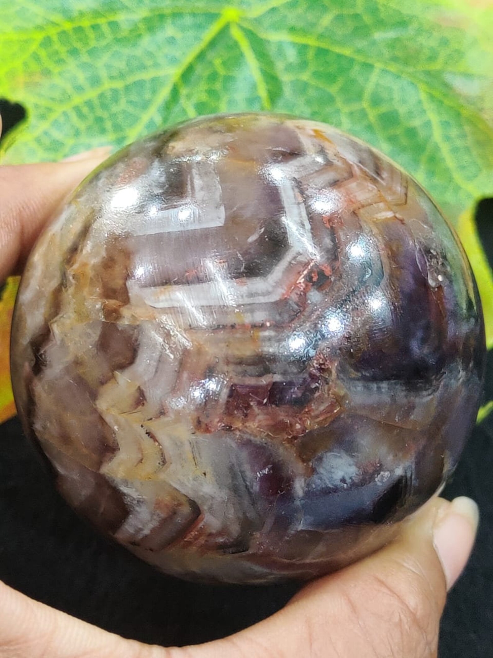Auralite 23 Stone Sphere Ball Orb Crystal Altar Stone 260 | Etsy