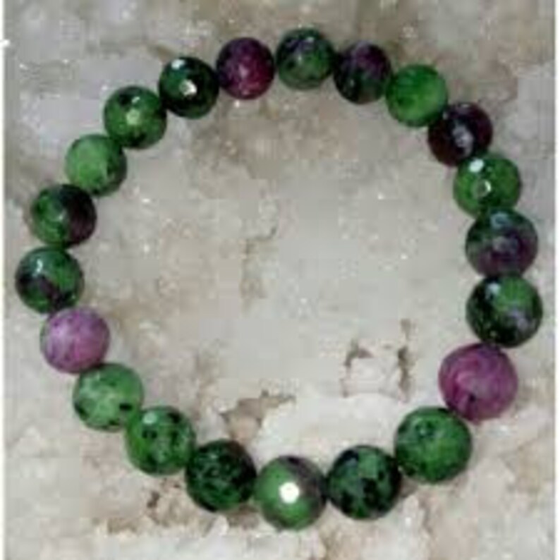 Gorgeous African Ruby Zoisite anyolite Natural Faceted Stone - Etsy