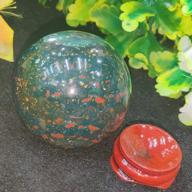 Bloodstone Sphere - Etsy
