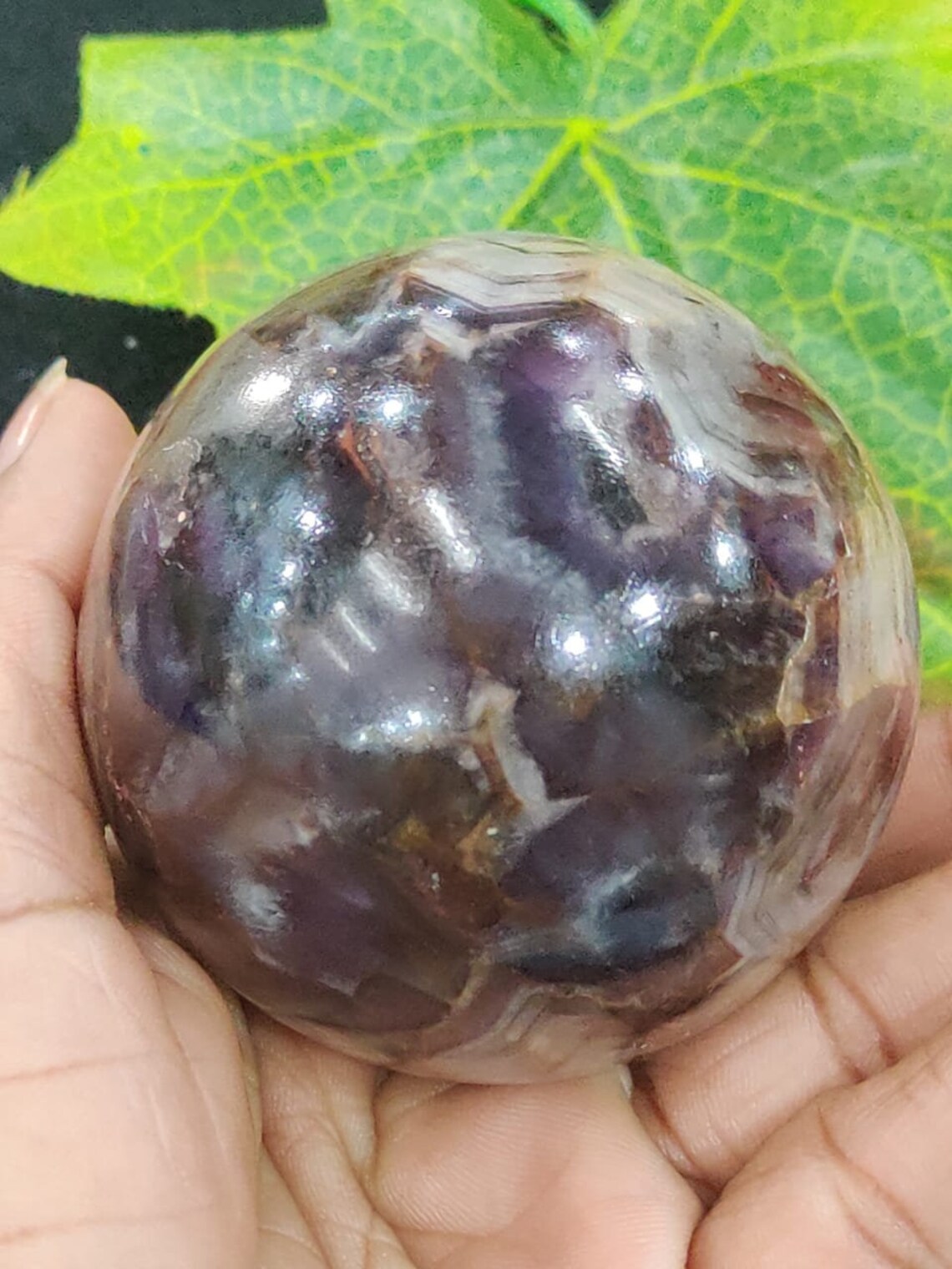 Auralite 23 Stone Sphere Ball Orb Crystal Altar Stone 260 | Etsy