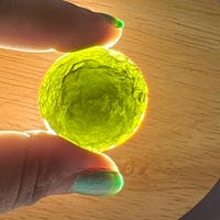 Moldavite Sphere - 1.8g - Etsy